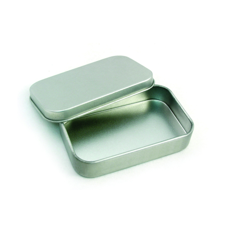sandblasted mint tin box