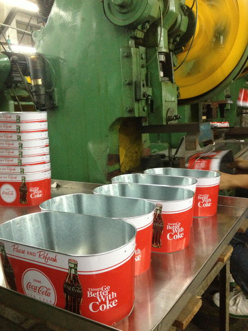 Ice bucket tin in good production