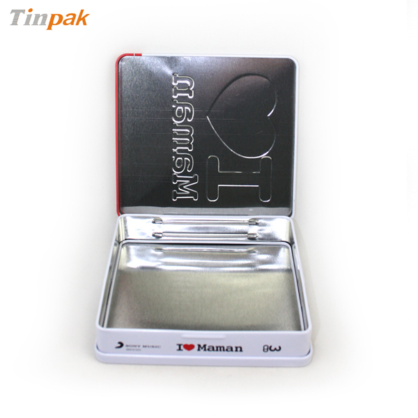 double cover CD tin boxes|CD Tin Boxes|SEDEX certified tin box company