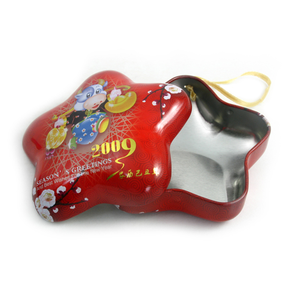 star ornament tin boxes|Gift Tin Boxes|SEDEX certified tin box company