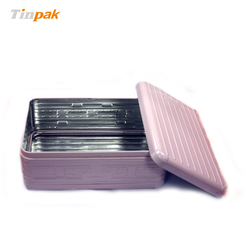 Fancy custom printed cosmetic tin supplier
