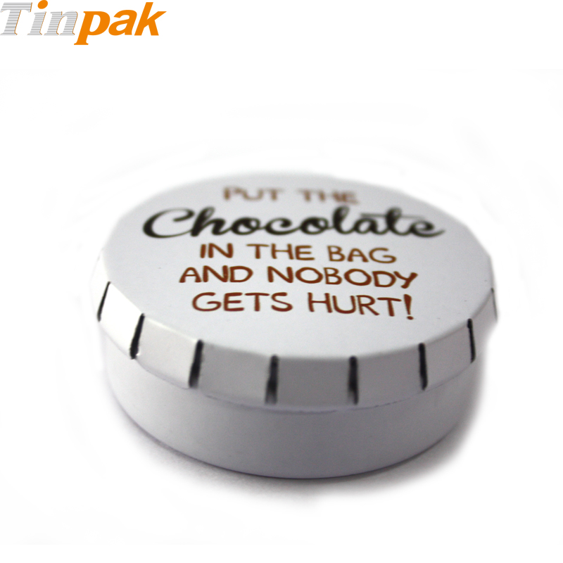 Wholesale click clack chocolate tin box in China