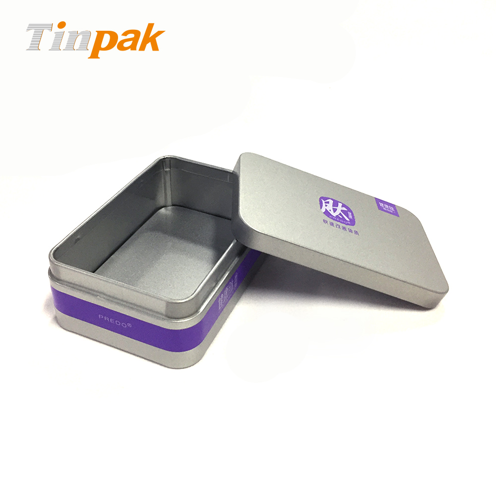 Custom Rectangle Metal Boxes For Health-Food Factory