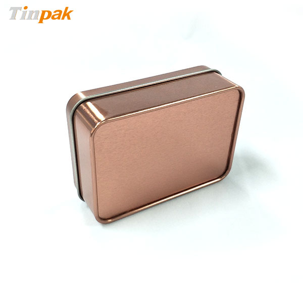 Rectangular customized play card games tin box with clear lid